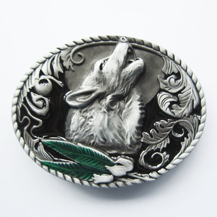 BRAND NEW HOWLING WOLF COWBOY 3-D WESTERN BELT BUCKLE! | eBay