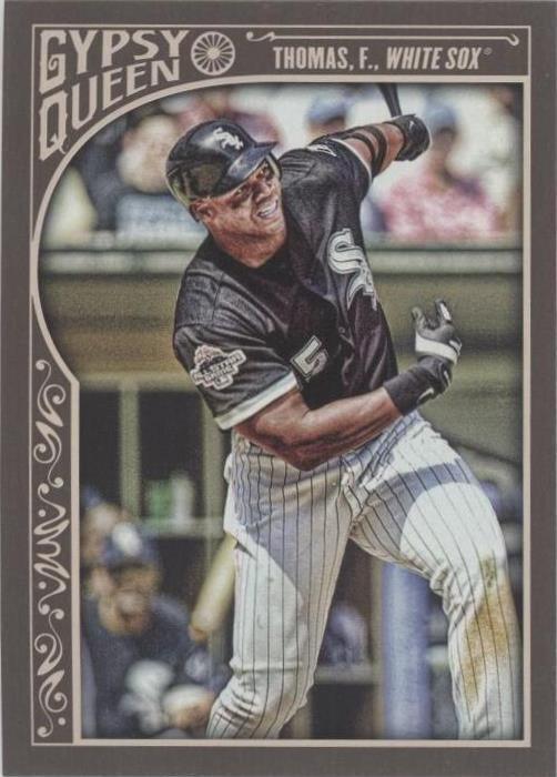 2015 Topps Gypsy Queen - Frank Thomas #20 for sale online | eBay
