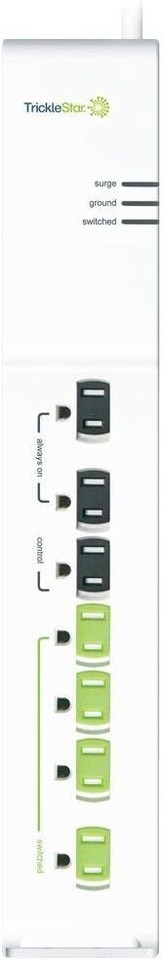 TrickleStar 7 Outlet Tier 1 Advanced Smart Power Strip/Surge Protector ...