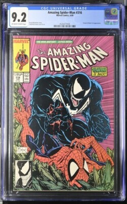 The Amazing Spider-Man 316 1st Full Cover Appearance of Venom CGC 9.2 ...