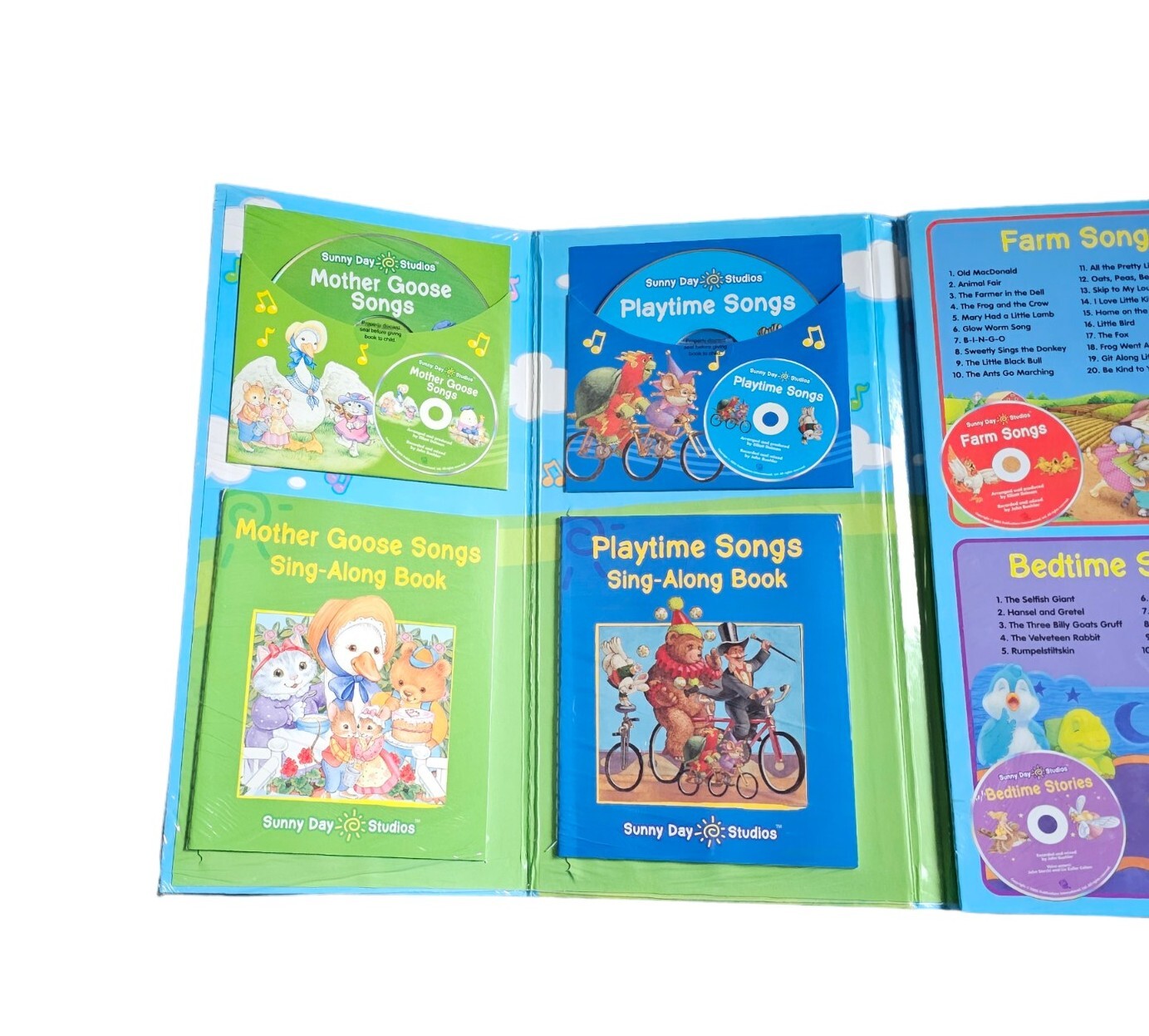 Sing Along Songs Stories for Kids 4 Books 3 CD S Children S Book 2006 ...
