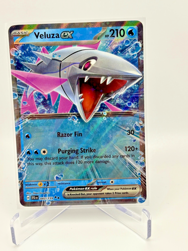 Pokémon Veluza EX 043/159 Holo Double Rare Sv09: Journey Together | eBay