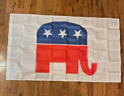 Republican Flag 3 X 5 FT | Quality Premium House Banner Flag Room Decor ...