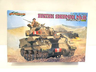 1/35 DRAGON M4 BRITISH SHERMAN MK.III MID PROD. SICILY #6231 NEW ...