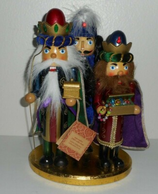 PIER 1 Imports THREE KINGS WISE MEN Nutcracker 2008 Collection Melchor ...