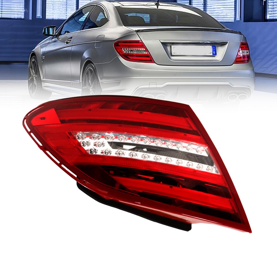 Left Driver LED Tail Light For Mercedes Benz 2011-2014 W204 C250 C350 ...