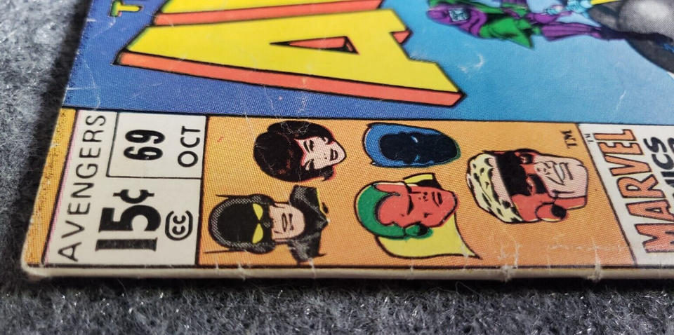 Avengers #69 1st Appearance Grand Master Marvel Comics 1969 | eBay