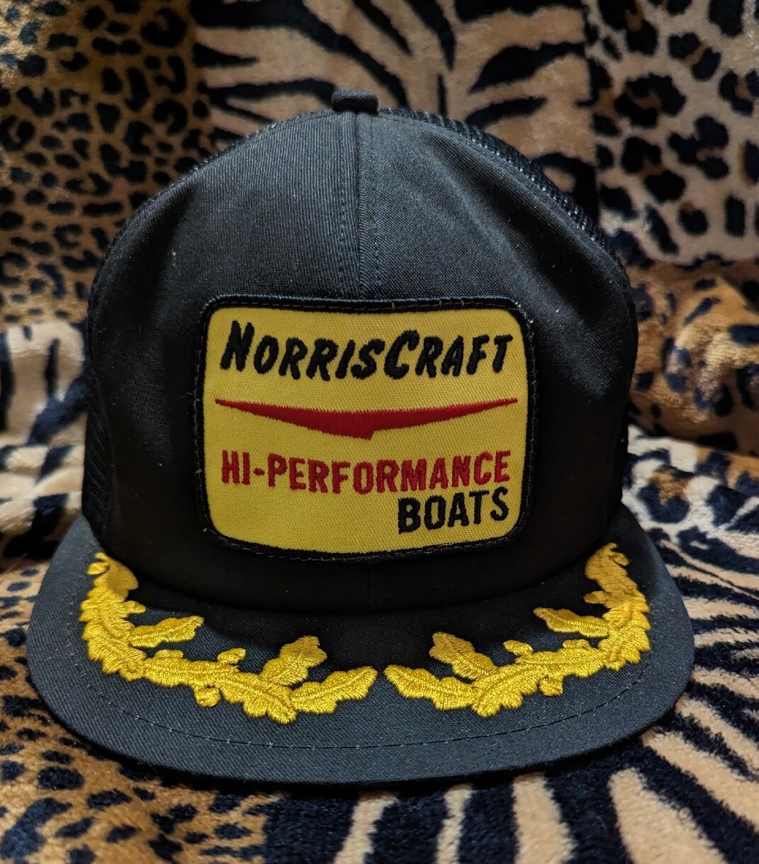 RARE Vtg NORRIS CRAFT Boats Hi-Performance Hat PATCH … - Gem