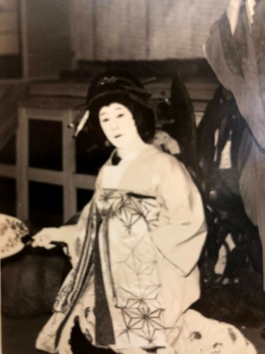 ANTIQUE OLD JAPANESE BROMIDE PHOTO OF KABUKI ACTOR 1920s AD | eBay