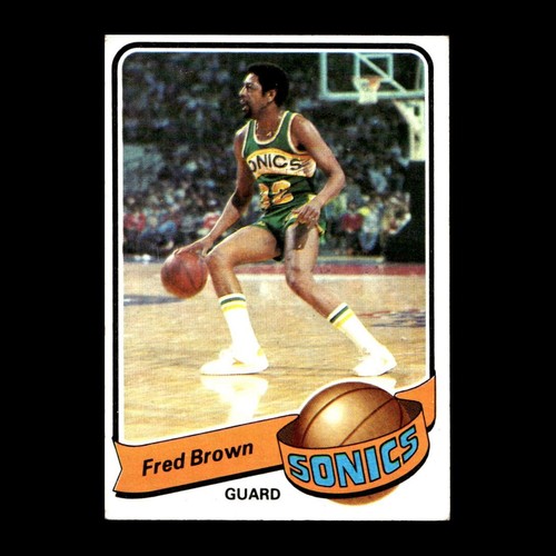 Fred Brown 1979-80 Topps Seattle SuperSonics #46 Vintage 2 | eBay
