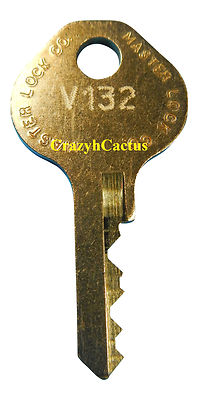 Master Lock Padlock 1525 1585 2010 2076 Control Key OEM Original Master ...