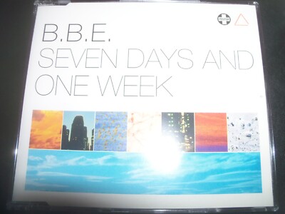 BBE / B.B.E Seven Days And One Week Australian Mixes CD Single | eBay ...