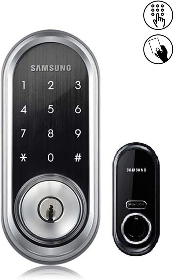 NEW Samsung SHP-DS510 Deadbolt Smart Door Lock Keyless FIT Most Doors ...