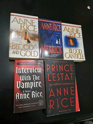 Anne Rice Paperback Book Lot Of 5 9780345803658 | eBay