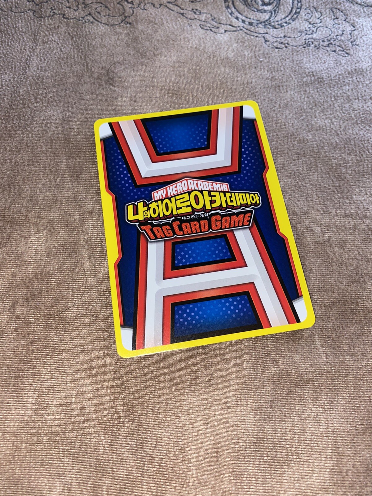 Denki Kaminari Ultra Rare My Hero Academia Card Korean Tag Card Game ...