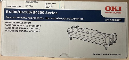 Genuine Oki 42102801 Black Image Drum B4100 B4200 B4300 Series | eBay