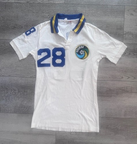 NASL New York Cosmos Chico Borja Game Worn vintage soccer jersey ...