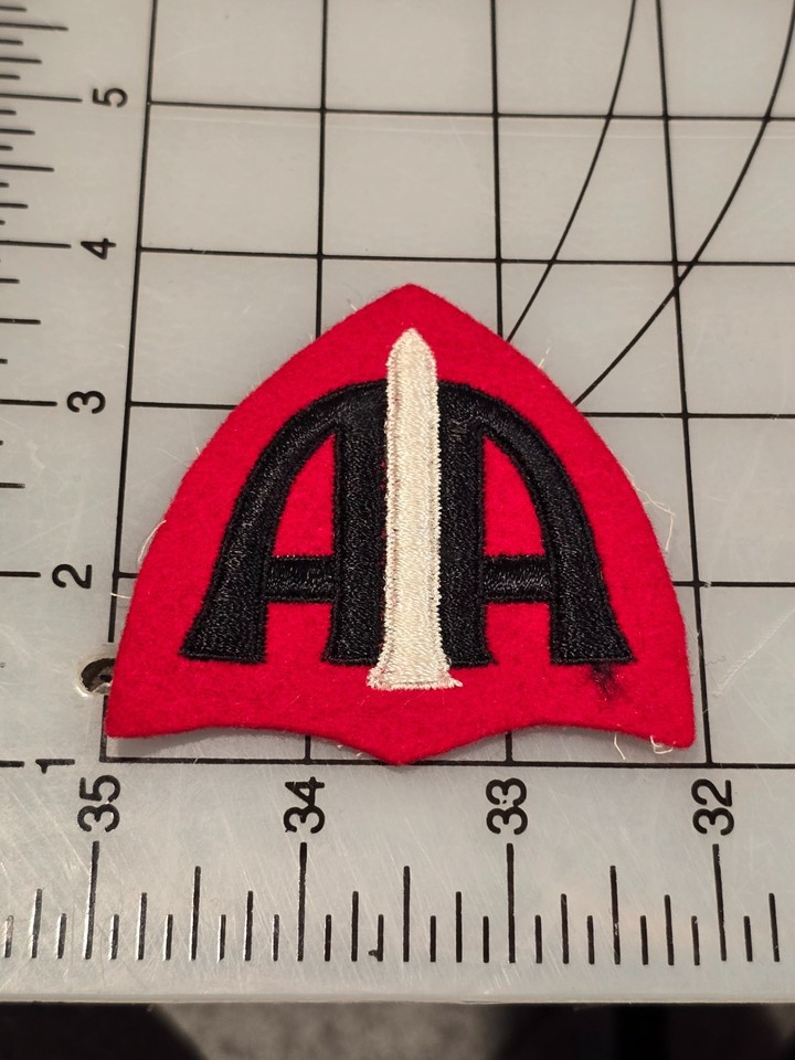 Reproduction WW1 US Army 5 Anti Aircraft Artillery Regt Patch Cut Edge ...