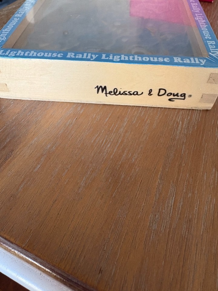 Melissa & Doug Pocket Maze Lighthouse Rally Wooden Game - NEW - READ ...