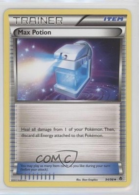 Max Potion Pokémon Black & White: Emerging Powers #94 0y59 | eBay