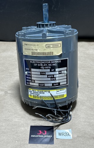 PREOWNED - GE General Electric Rewind Motor 51199 230/460V 1.8/.9A 1 ...