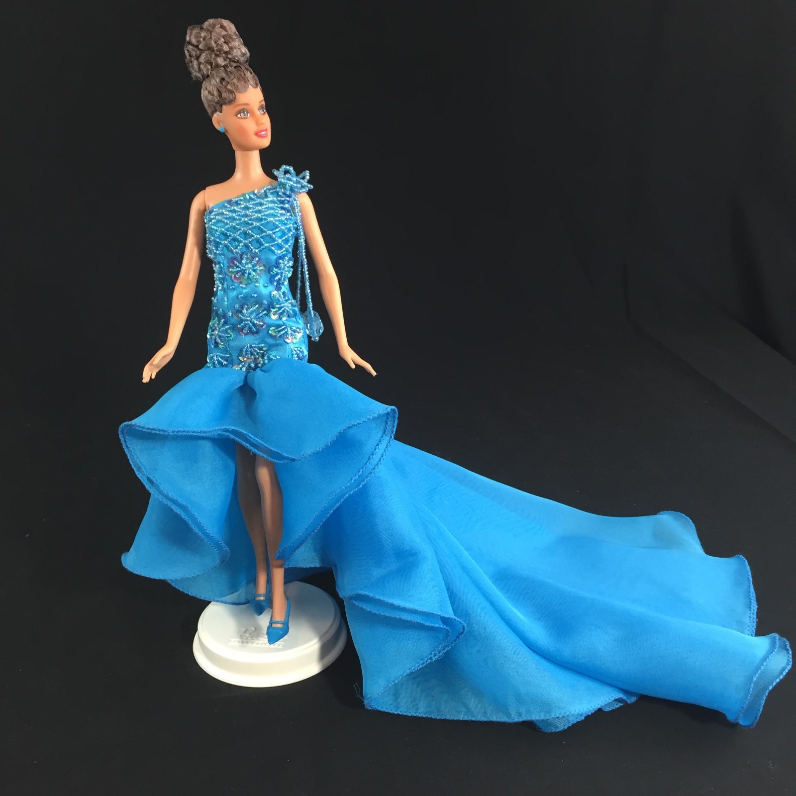 Blue Sequin Custom OOAK One ofa Kind African American Barbie Doll ...
