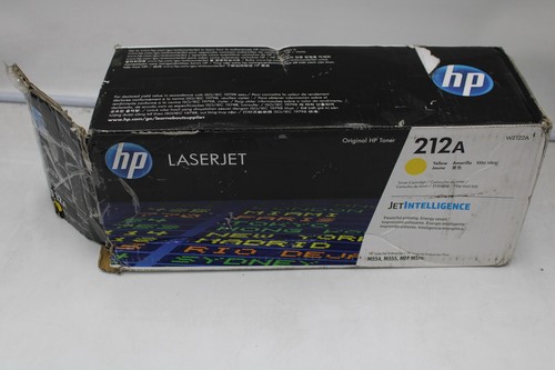 HP 212A/W2122A Toner Cartridge - Yellow NEW OPEN BOX 194441428872| eBay