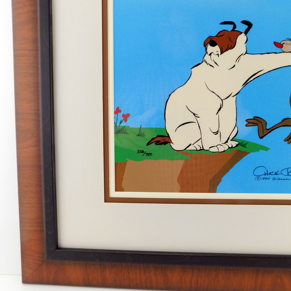 LOONEY TUNES Sam and Ralph Chuck Jones Signed Warner Bros. Cel Limited ...