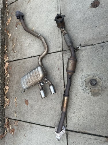 Exhaust 2009-2013 Volkswagen MK6 Golf R Stock Cat-Back. 35k Miles on It ...