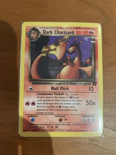 Pokémon TCG Dark Charizard Team Rocket 21/82 Regular 1st Edition Rare ...