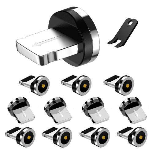 1-Pin I-Products Magnetic Charging Cable Tips,12Pcs Magnetic Tips ...