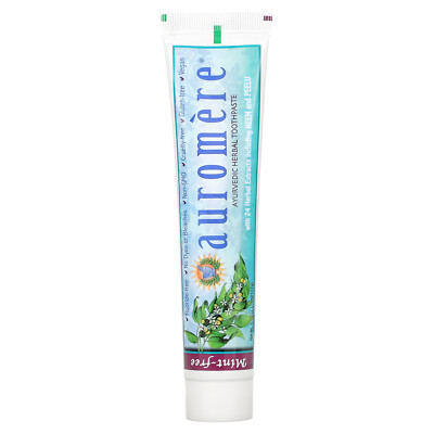 Ayurvedic Herbal Toothpaste, Mint-Free, 4.16 oz (117 g) | eBay