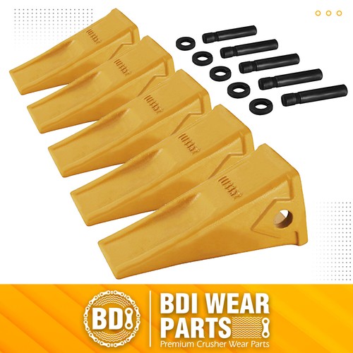 1U3352 Casting Bucket Teeth J350 Dirt Teeth with Pins 8E6358 & 8E6359 ...