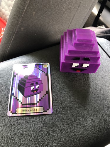 McDonald’s Minecraft Movie Grimace Egg Adult Happy Meal Toy w/ Unused ...