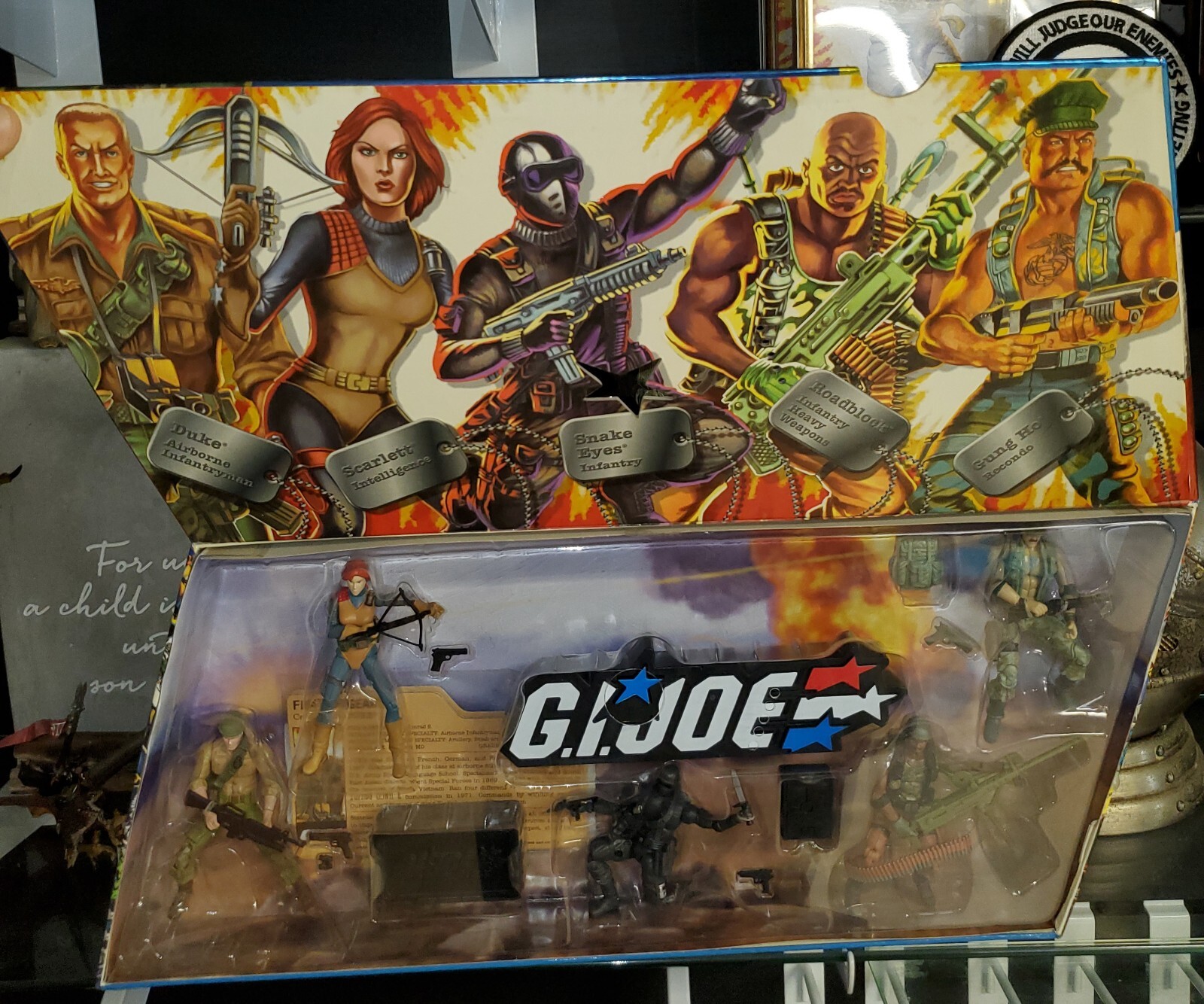 Vintage GI Joe 25th Anniversary GI Joe Box Set of 5 NEVER PLAYED WITH ...