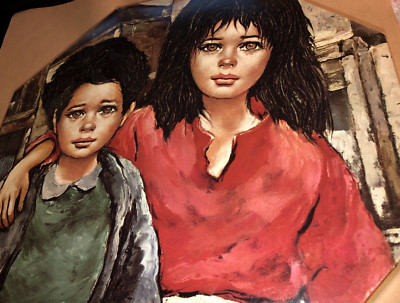 Octagonal Puzzle by Etienne Roth. Vintage Brother and Sister BEAUTIFUL ...