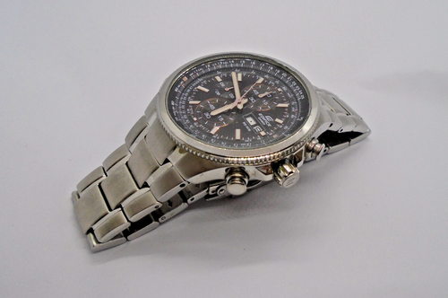 Edifice Casio WR 100m Gents Stainless Steel Wrist Watch No Reserve | eBay