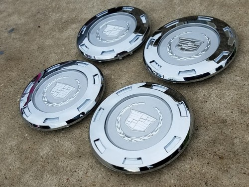 NEW 4PC SET 2007-2014 CADILLAC ESCALADE 22" WHEELS PLAIN CENTER HUB ...