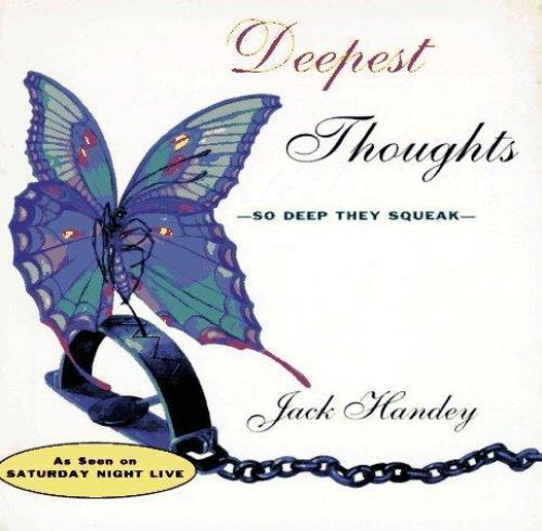 DEEPEST THOUGHTS by Jack Handey FREE SHIPPING paperback book SNL humor ...