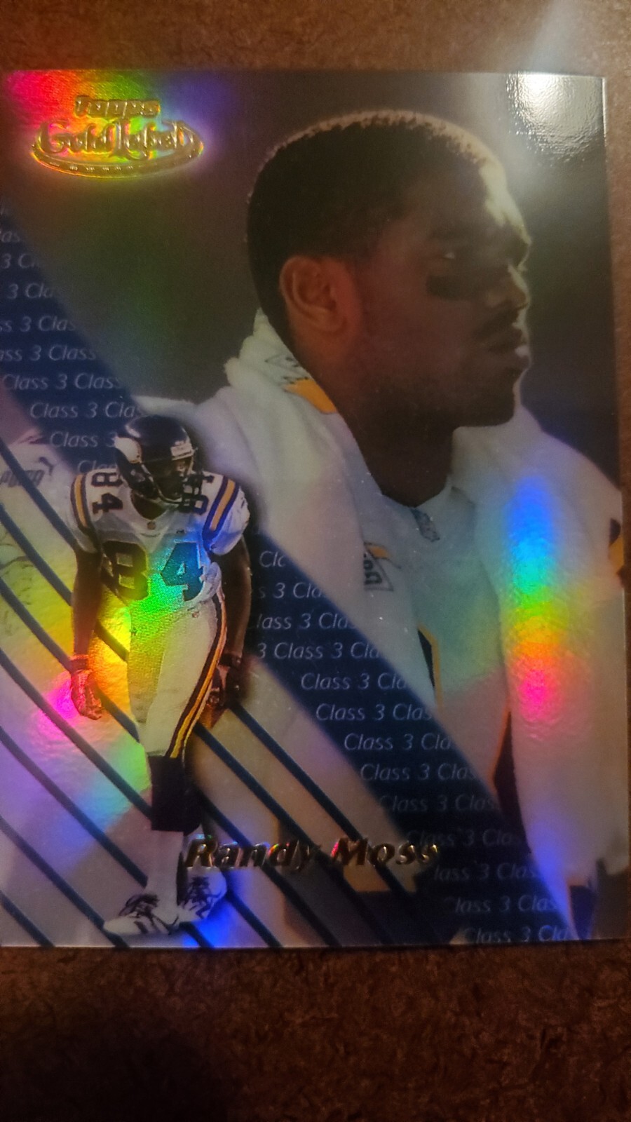 Randy Moss 2000 Topps Gold Label - Class 3 Hologram | eBay