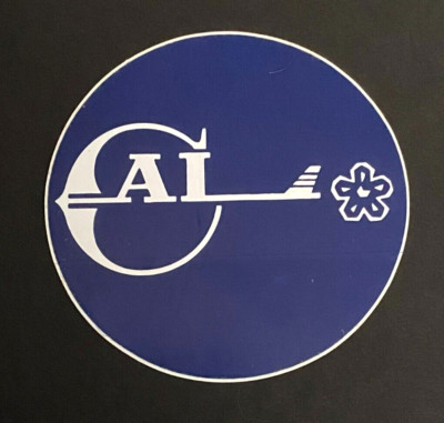 CAL China Airlines Sticker (3 14/16") | eBay