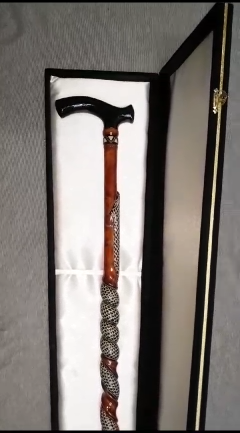 Vintage Custom Fancy Walking Stick, Handmade Special Turkish Wooden ...