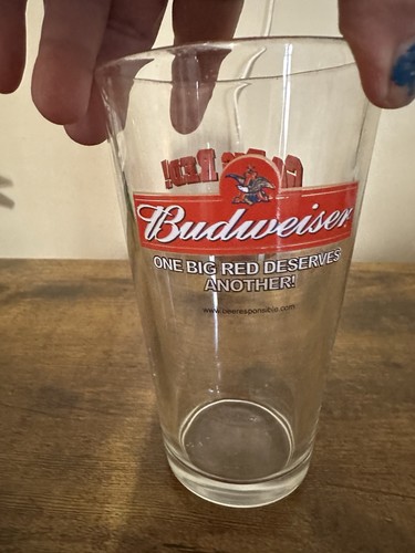Go Big Red 2000 Budweiser Beer Glass | eBay