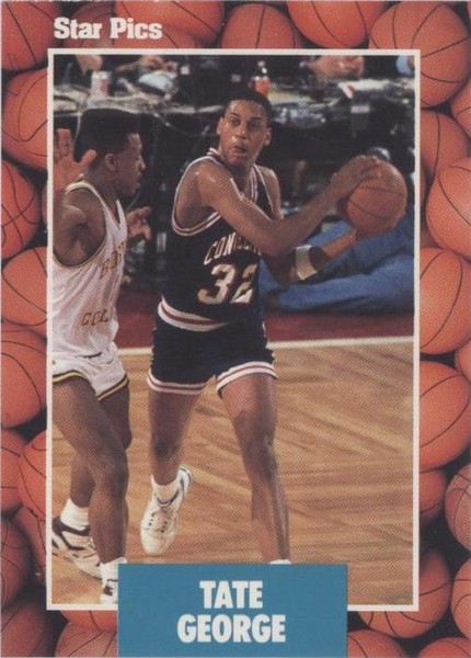 1990 Star Pics - #28 Tate George (RC) for sale online | eBay