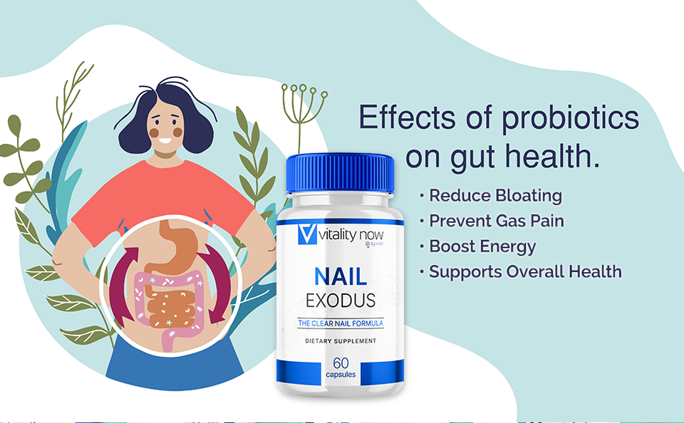 Nail Exodus Extreme Probiotic Supplement Support For Nail Health 120 ...