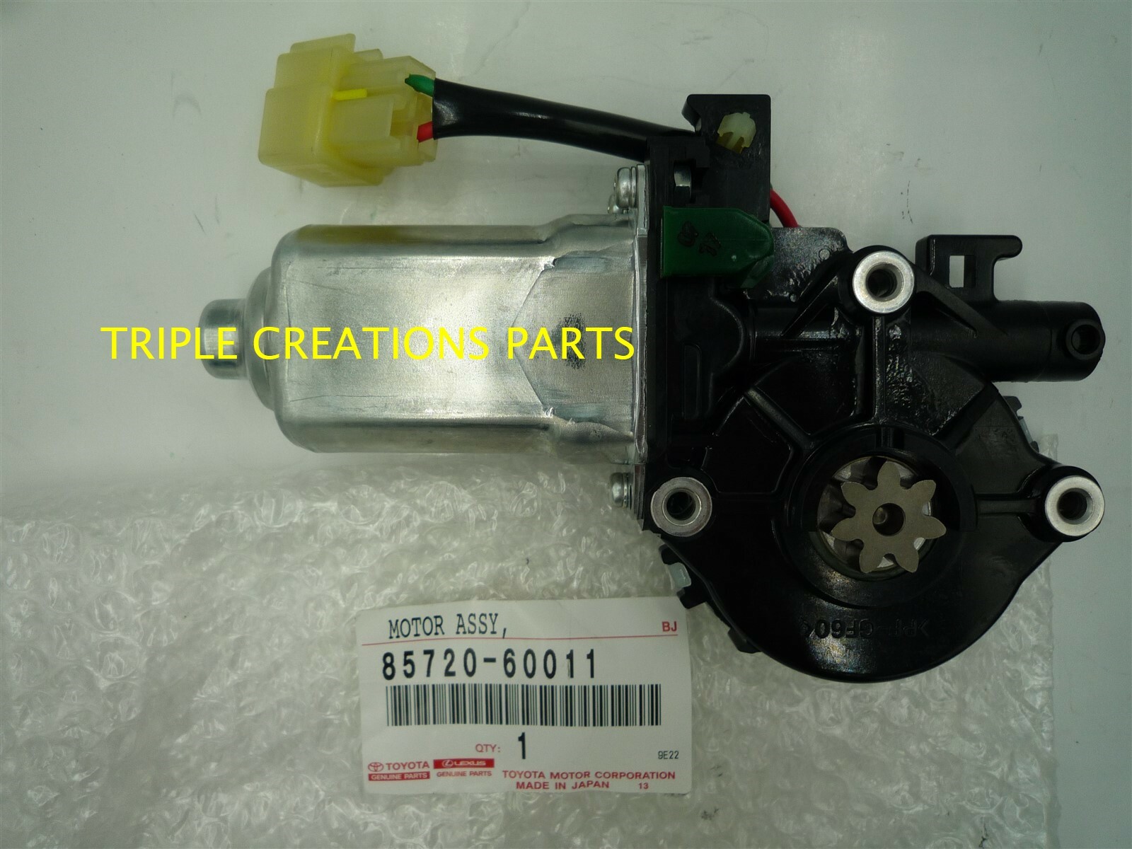Genuine Toyota LEXUS 85720-60011 MOTOR ASSY, POWER WINDOW REGULATOR ...