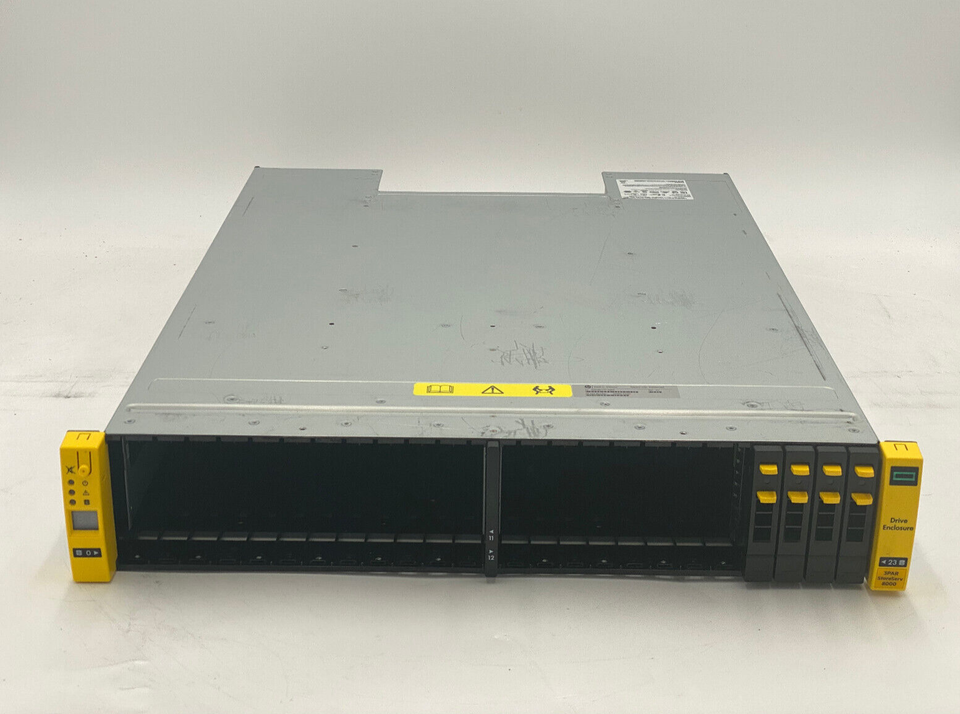 HPE HP 3PAR 8000 Storage JBOD Disk Array 12Gbs 24x 2.5" Bay H6Z26A ...