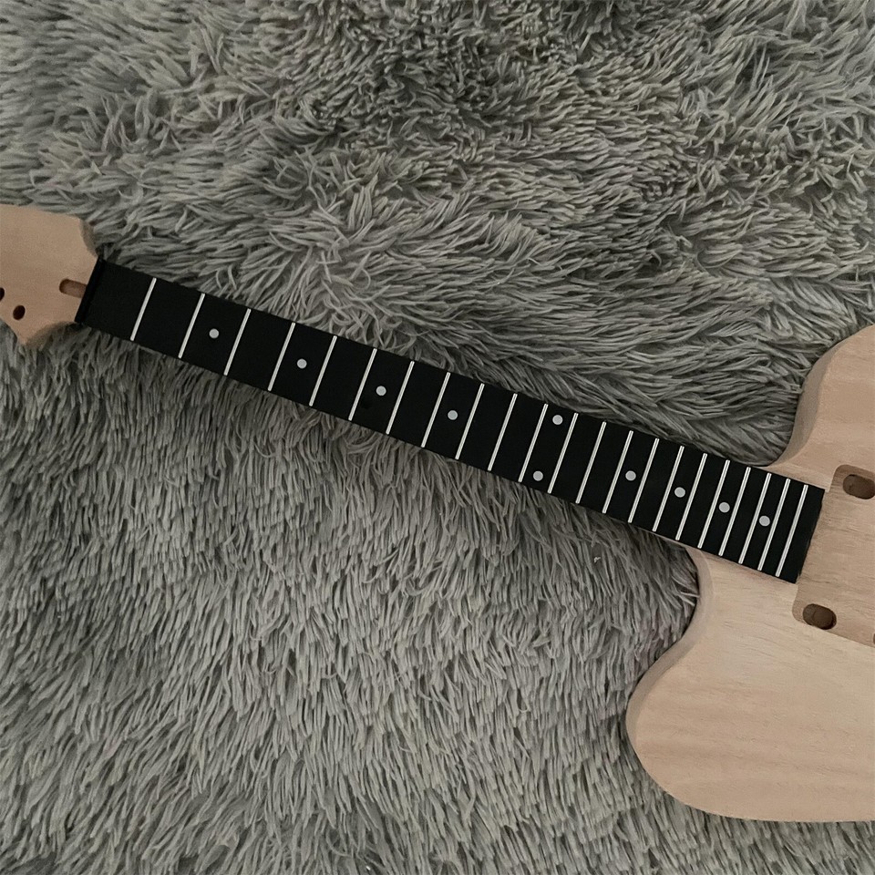 Unfinished DIY Firebird Electric Guitar Kits Mahogany Body 3-P90 ...