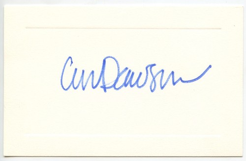 ACTOR CURT DAWSON ORIGINAL AUTOGRAPH | eBay