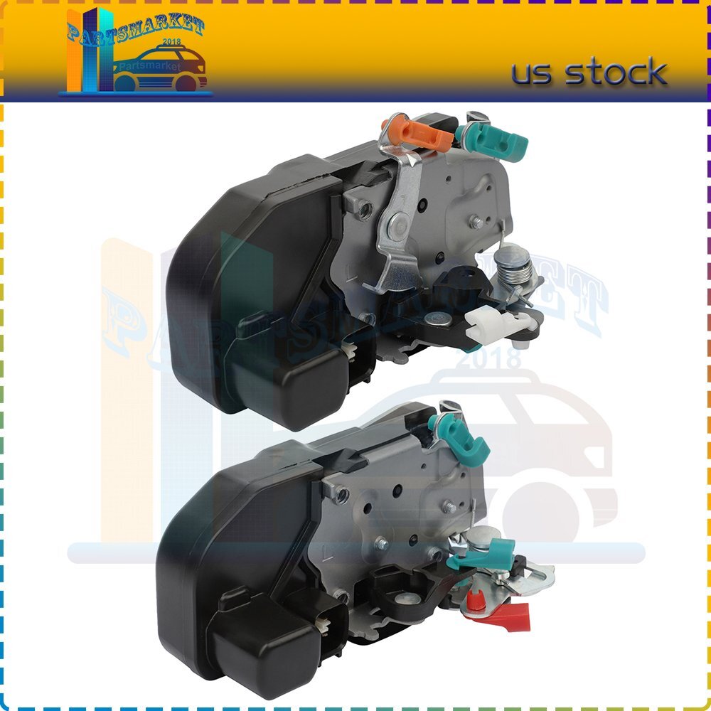 1 Pair Door Lock Actuators Front Left & Rear Left For Dodge Ram 1500 ...